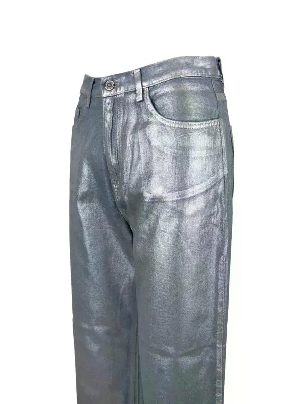 Elisabetta Franchi Metallic Effect Trousers