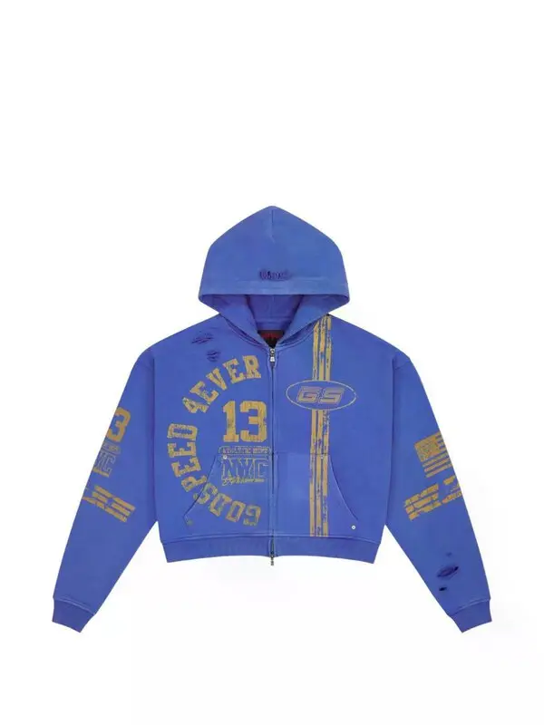 GODSPEED Zip Roadster Hoodie - Blue