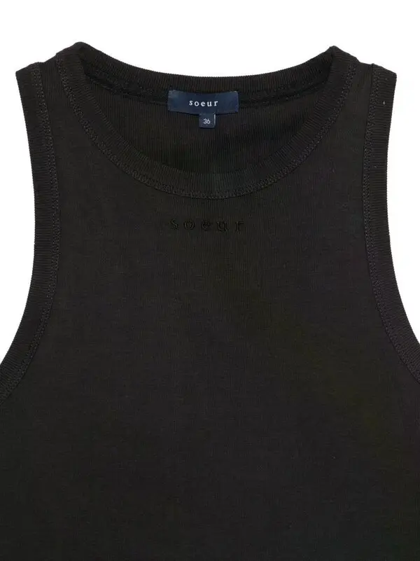 Soeur Ribbed Tank Top