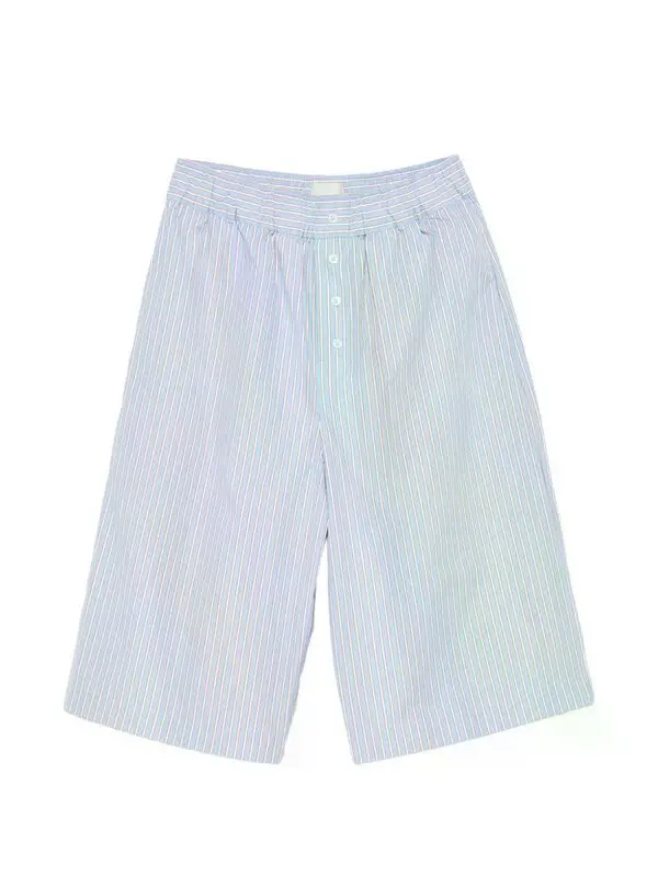 BELLEROSE Striped Button-up Shorts