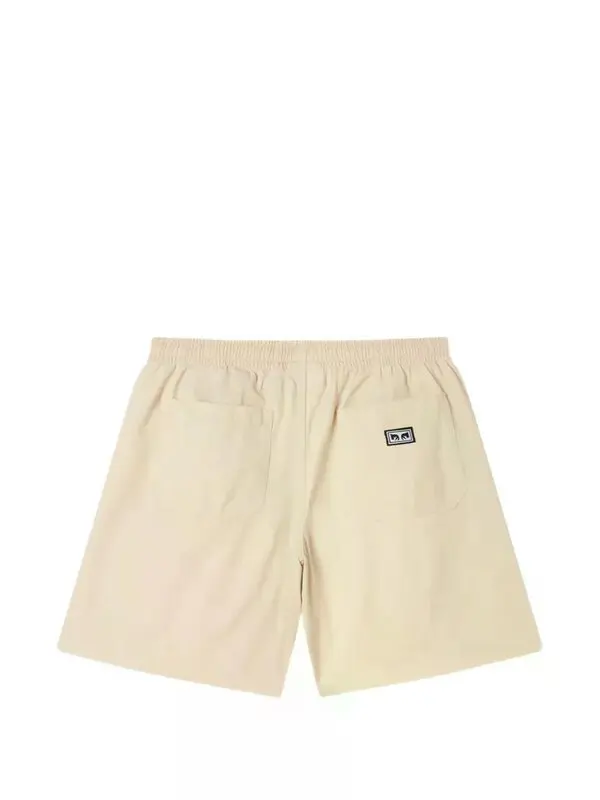 Obey Theo Logo-patch Shorts