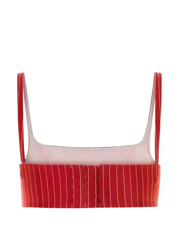 ORLANE Striped Crop Top
