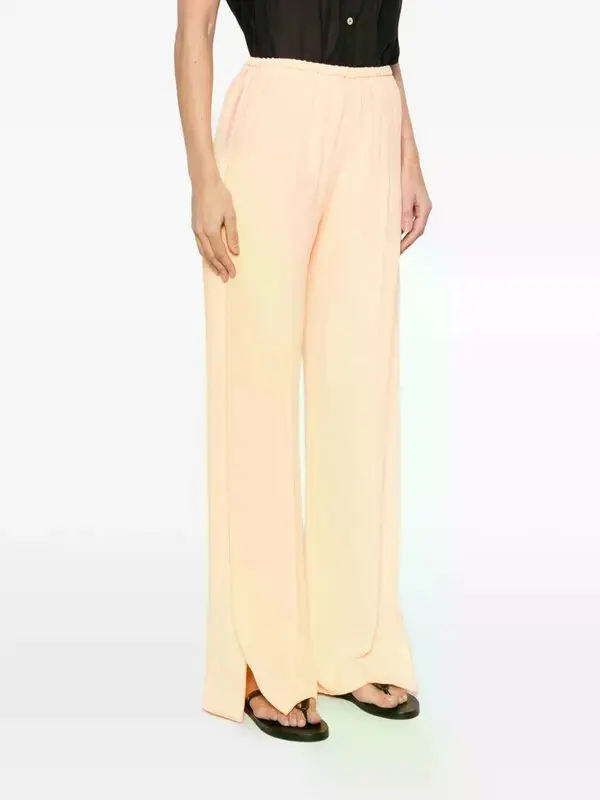 FORTE_FORTE Elasticated Waist Trousers With Split Hem