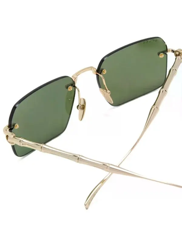 Gucci Rimless Sunglasses - Gold