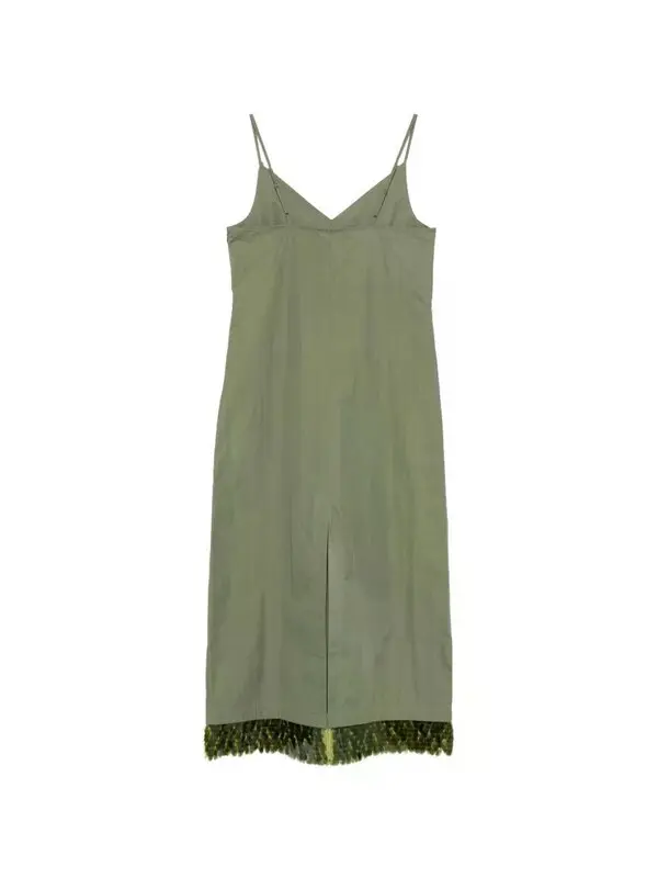Baum Und Pferdgarten V-neck Beaded Dress