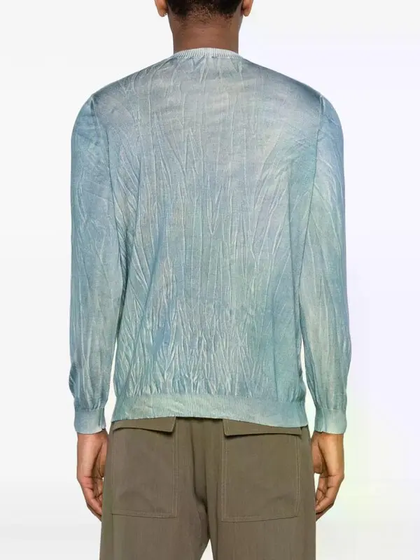 Avant Toi Textured Knitwear - Blue
