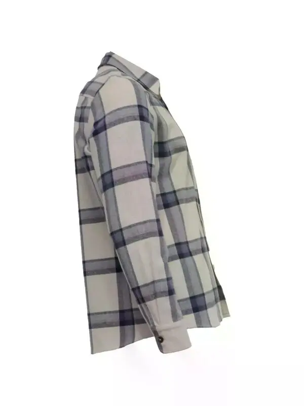 A.p.c. Multicoloured Check-print Long Sleeve Shirt