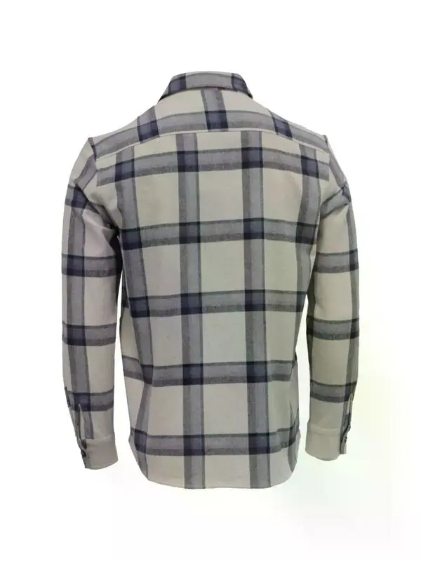 A.p.c. Multicoloured Check-print Long Sleeve Shirt