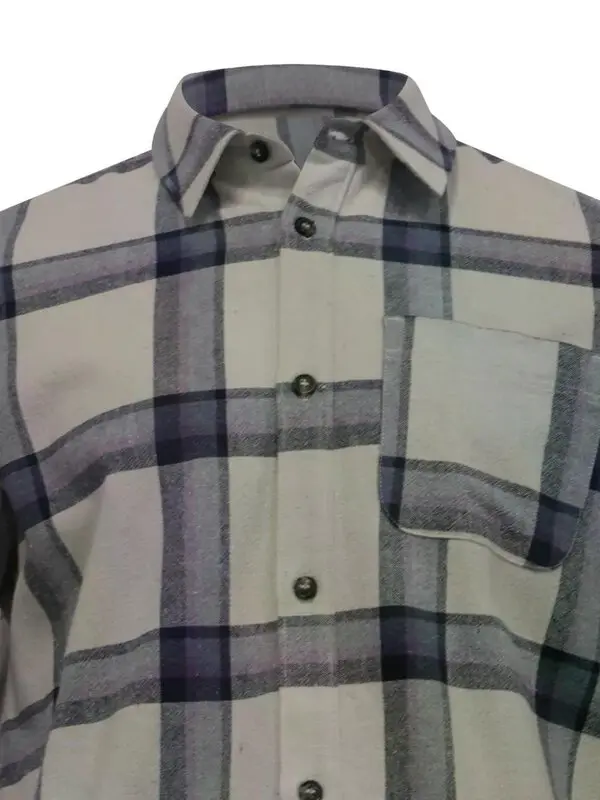 A.p.c. Multicoloured Check-print Long Sleeve Shirt