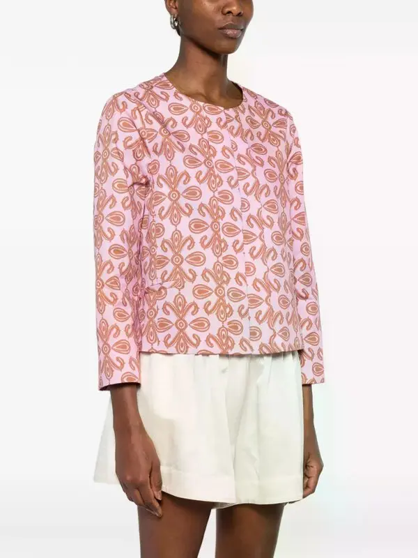 NIU Floral Bolero Jacket