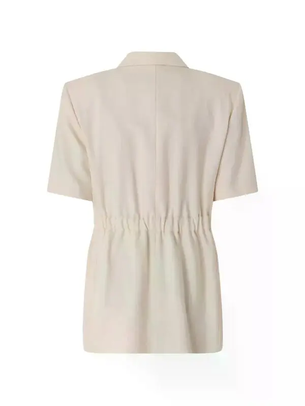 Pinko Assago Short-sleeved Blazer - Neutrals