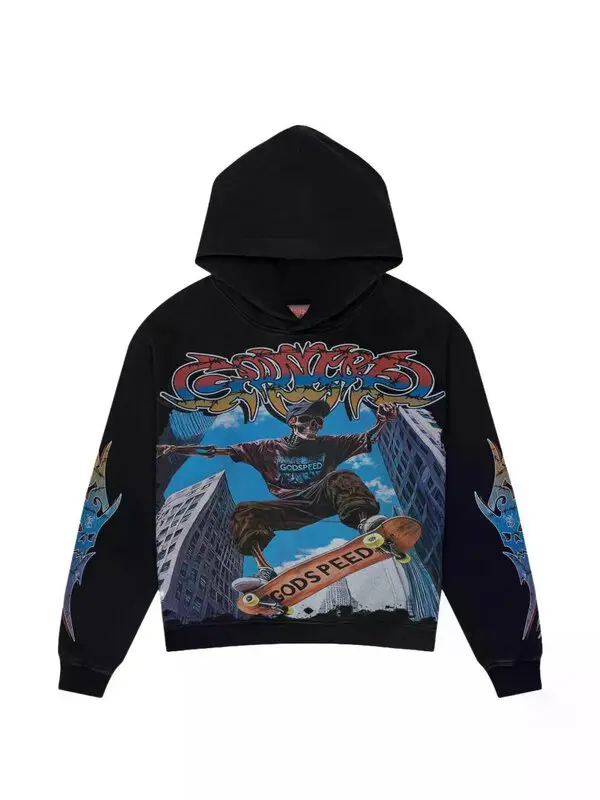 GODSPEED Graphic Hoodie - Black