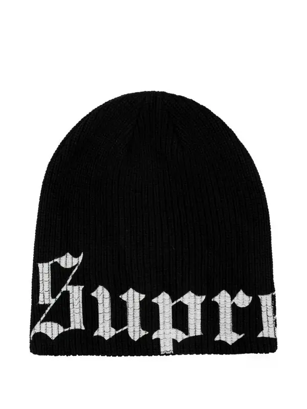 Supreme Old English Logo Beanie Hat