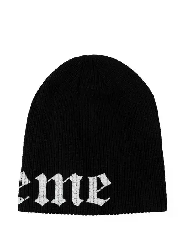 Supreme Old English Logo Beanie Hat