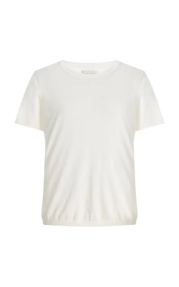 HIGH SPORT Otis Cotton T-shirt - Ivory