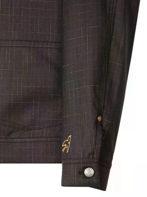 Paul Smith Checked Buttoned Shirt Jacket