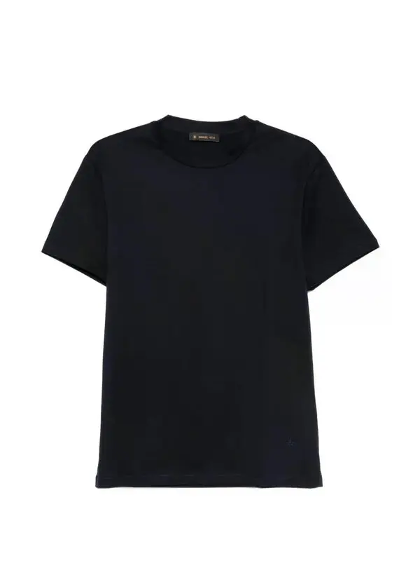 MANUEL RITZ Crew-neck T-shirt - Blue
