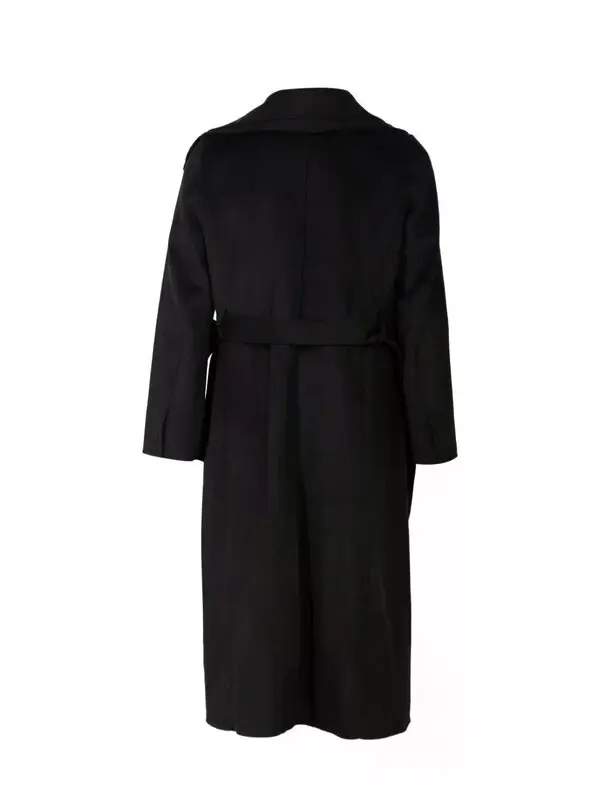 Tahari Maxi Length Coat - Black
