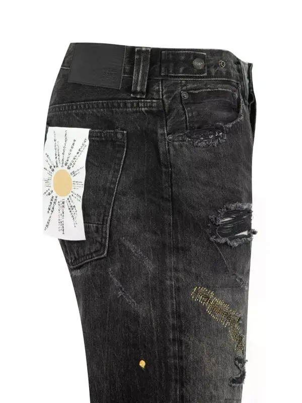 Mastercraft Union Distressed Denim Shorts