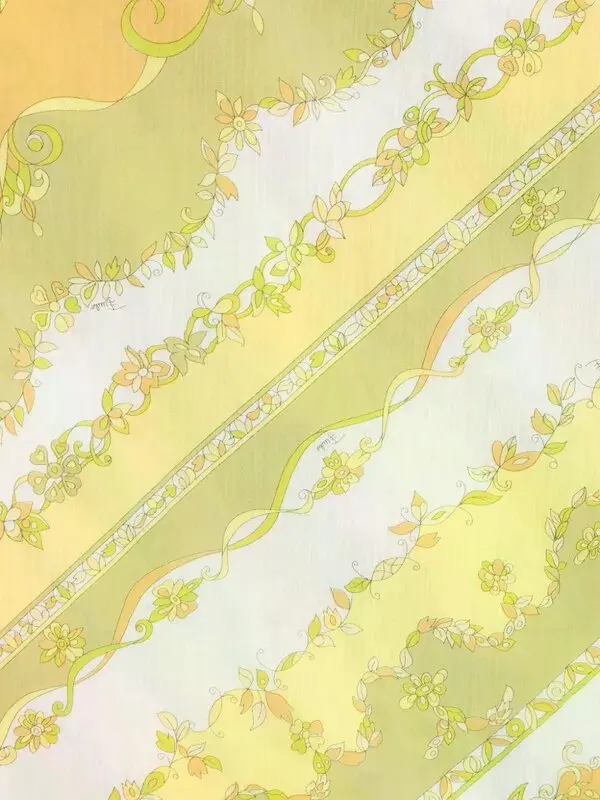 Emilio Pucci Floral Print Scarf