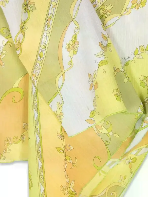 Emilio Pucci Floral Print Scarf