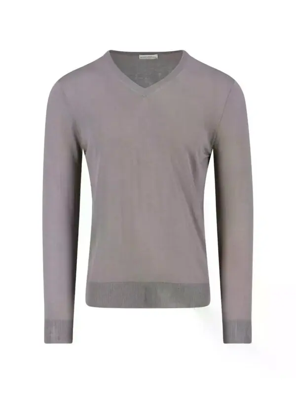 BALLANTYNE V-neck Long Sleeve Sweater