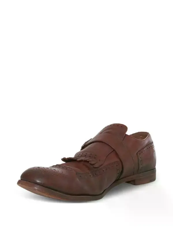 Prada Buckled Tassel Loafers