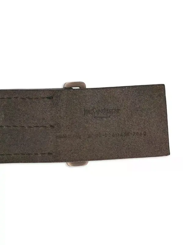 Saint Laurent Buckle Fastening Belt