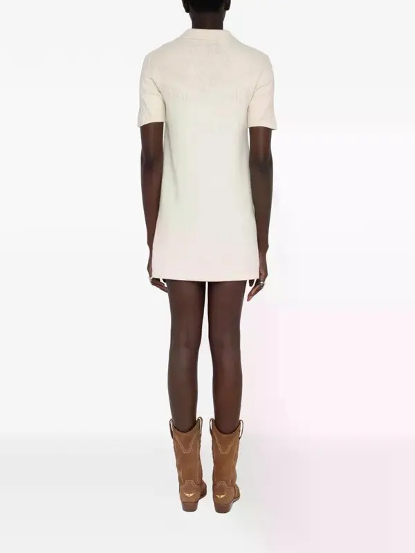 Zadig&Voltaire Cable-knit Polo Dress