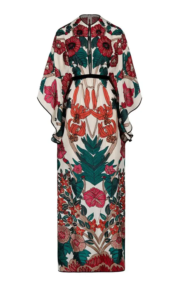 Johanna Ortiz Papillon Tunic Dress - Print