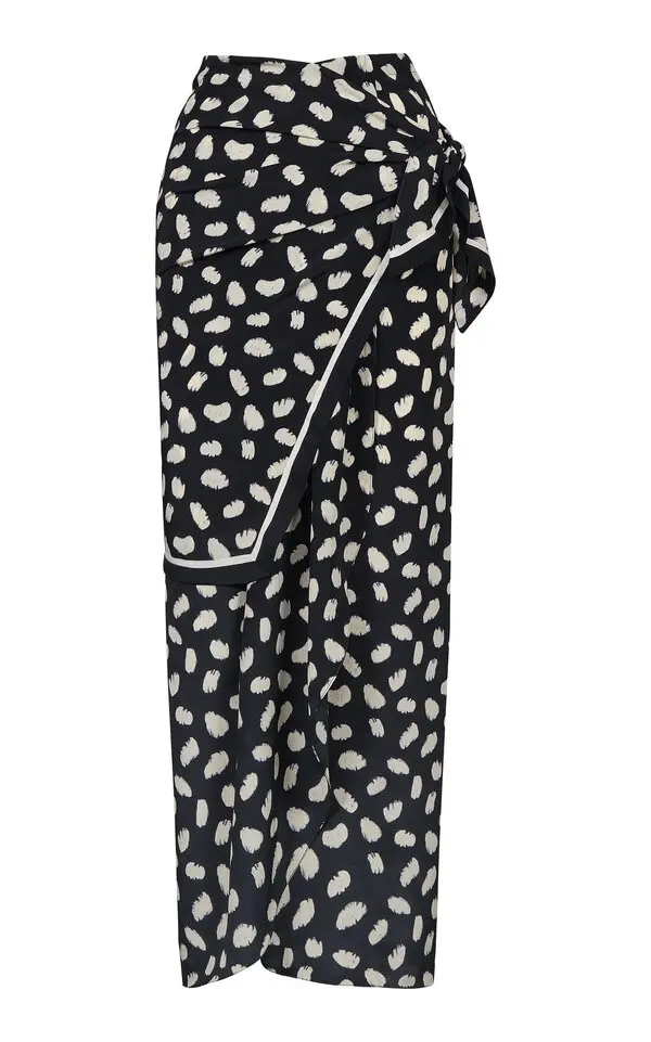 Johanna Ortiz Captivation Silk Maxi Skirt - Print