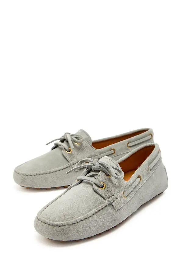 TOD'S Gommino Suede Loafers