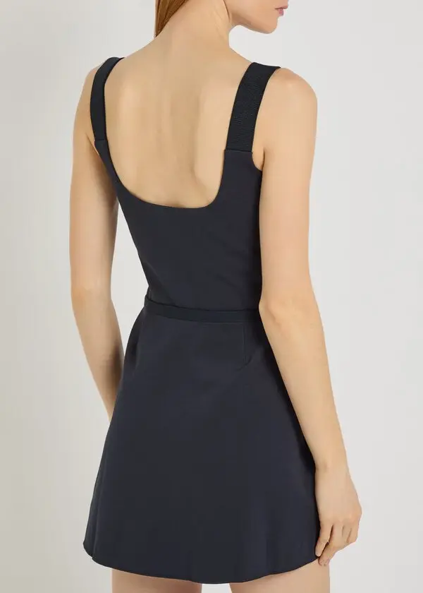 SPENCE Court Piqué Ponte Mini Dress