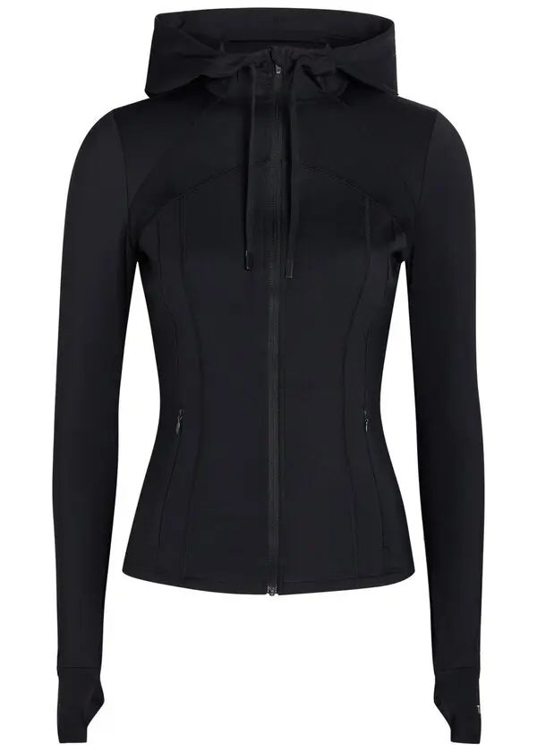 TALA Skinluxe Hooded Stretch-jersey Running Jacket