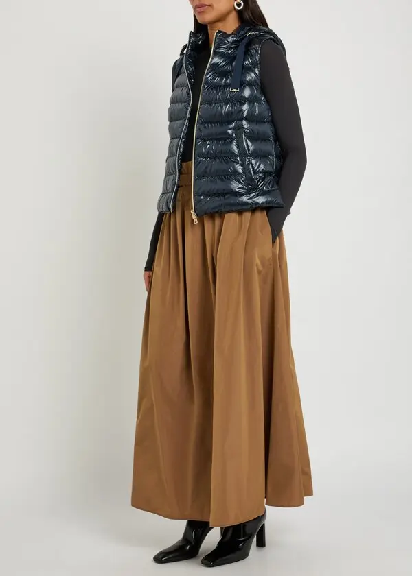 Herno Shell Midi Skirt