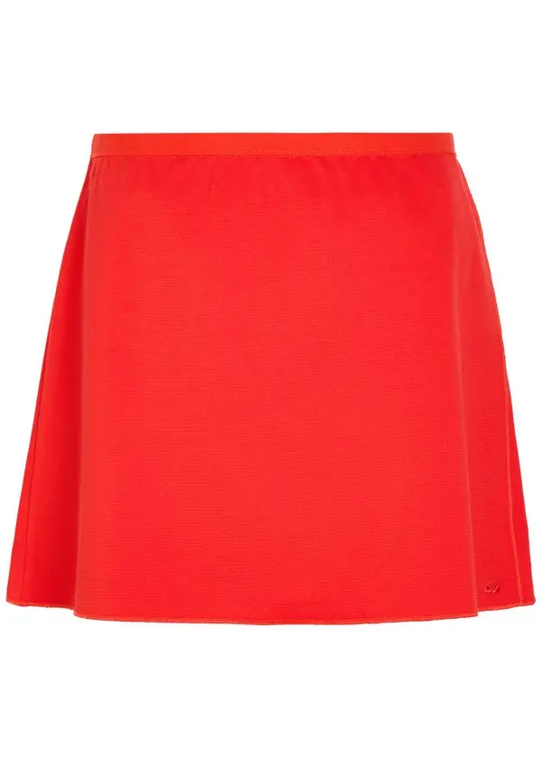 SPENCE Court Piqué Ponte Mini Tennis Skirt