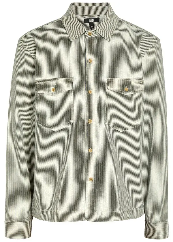 Paige Renzi Striped Denim Jacket