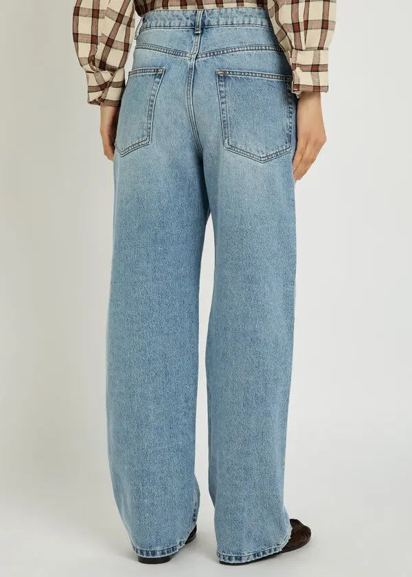 RÓHE Signature Baggy Straight-leg Jeans