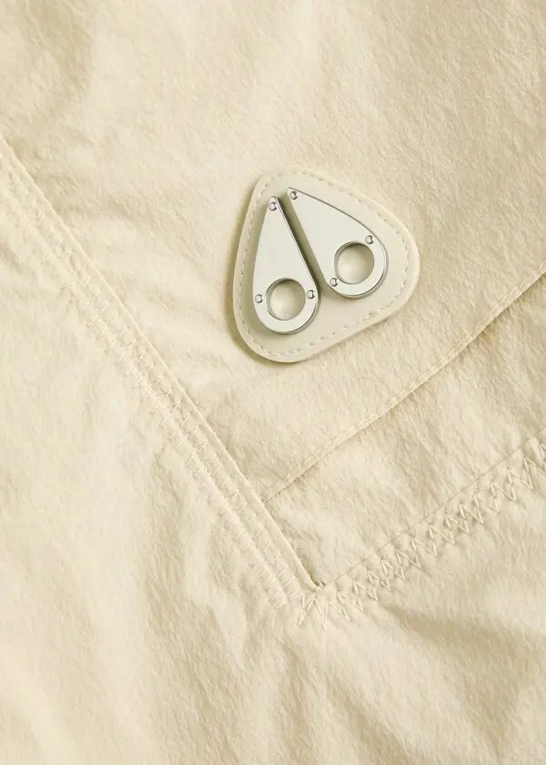 Moose Knuckles Shell Cargo Shorts - Cream