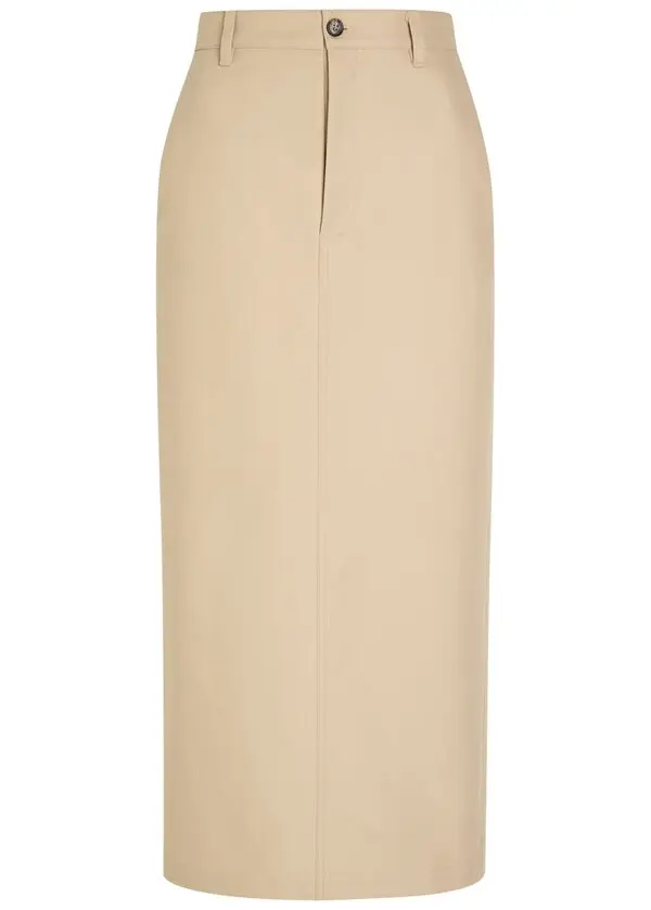 Wardrobe.NYC Twill Midi Skirt