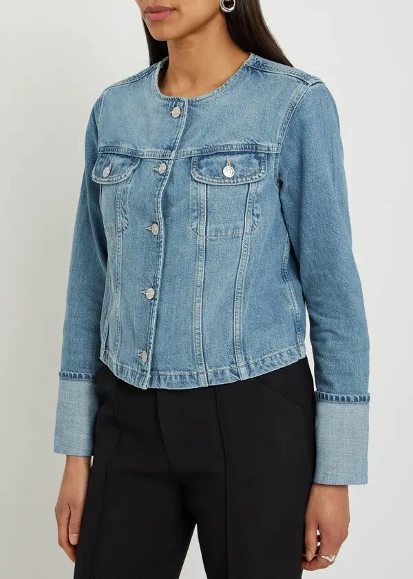 Paige Dean Panelled Denim Jacket