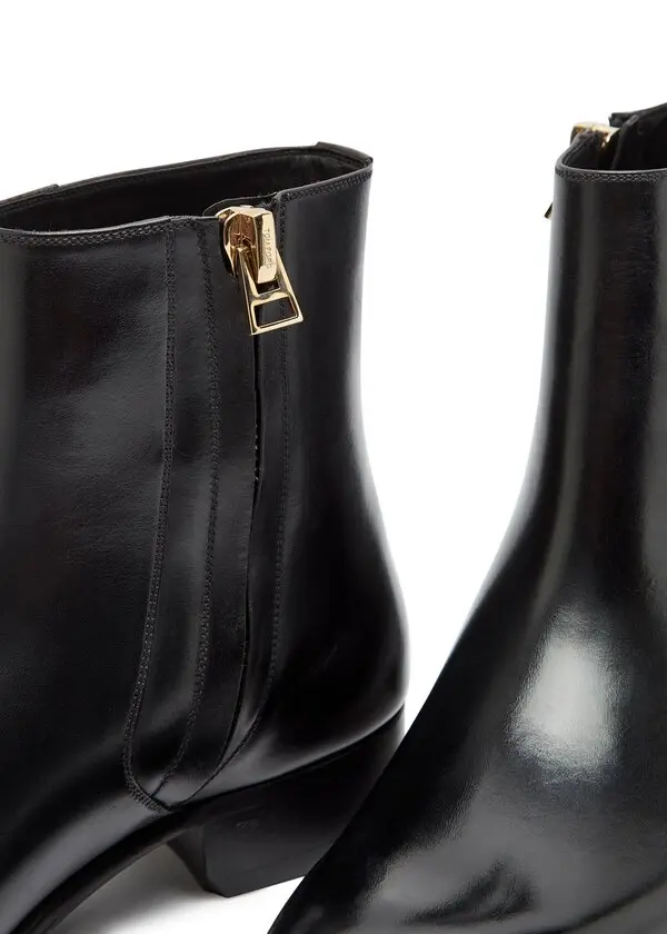 TOM FORD Zip-up Leather Ankle Boots