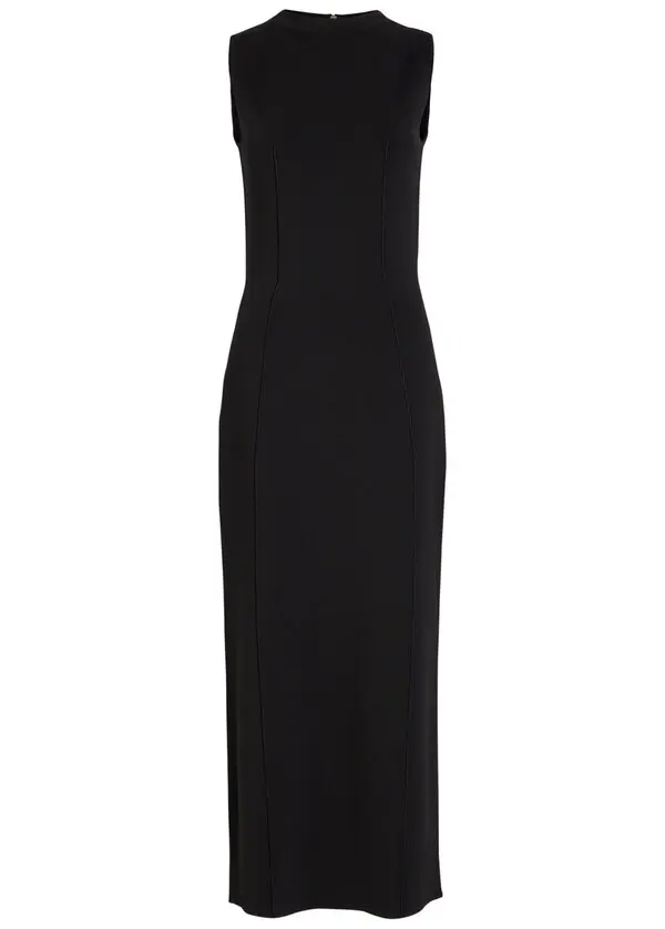 JOSEPH Mille Stretch-knit Midi Dress