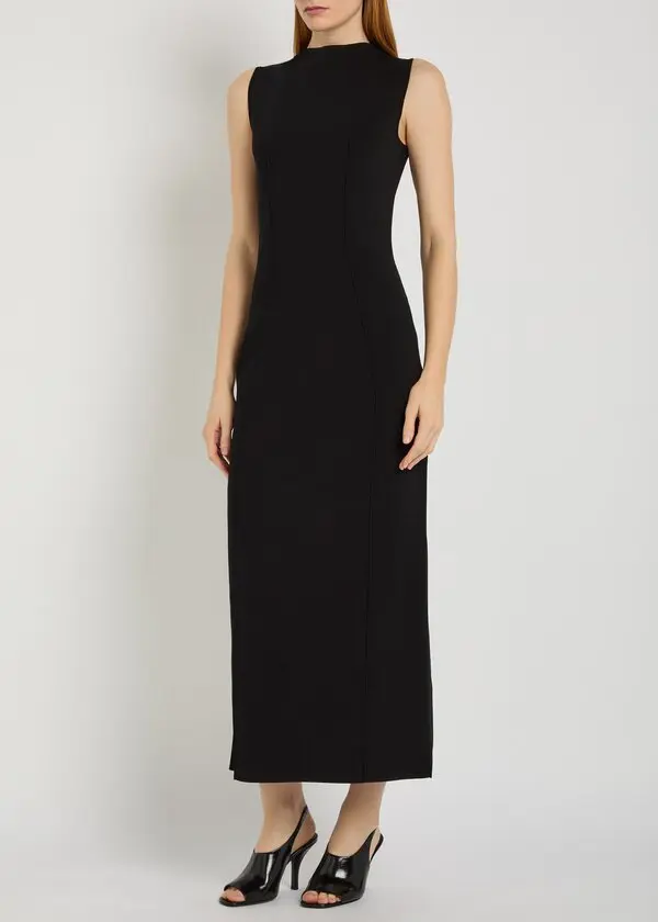 JOSEPH Mille Stretch-knit Midi Dress