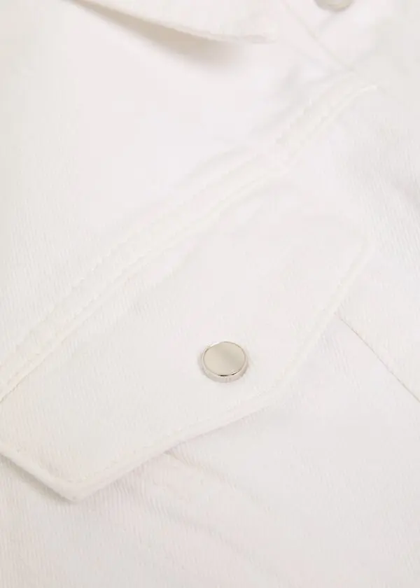 Wardrobe.NYC Sculpted Denim Jacket