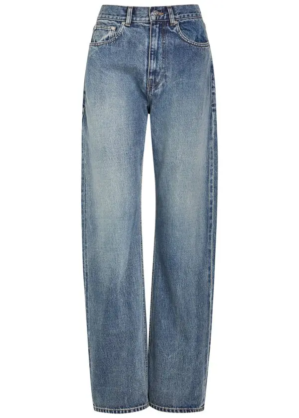 JW Anderson Straight-leg Washed Jeans