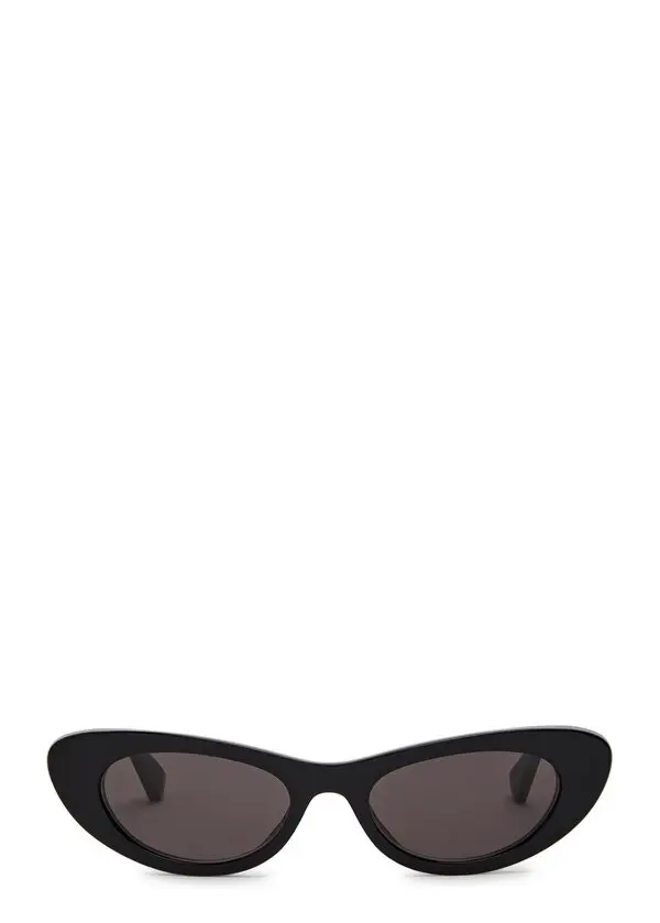 Bottega Veneta Narrow Cat-eye Sunglasses