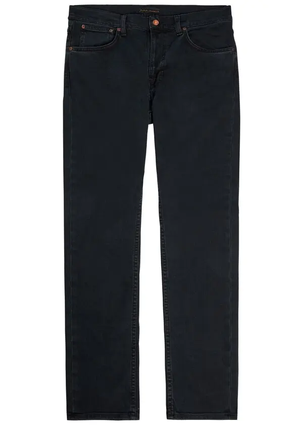 Nudie Jeans Lean Dean Slim-leg Stretch-denim Jeans
