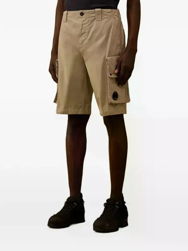 C.P. COMPANY Cargo Shorts With Side Flap Pockets