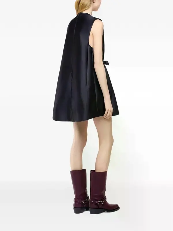 Rabanne Sleeveless Bow Mini Dress